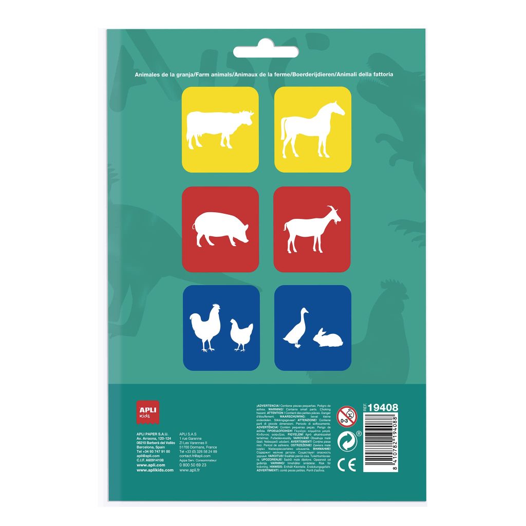 Sabloni Apli zivotinje art.19408 – EXCLUSIVE